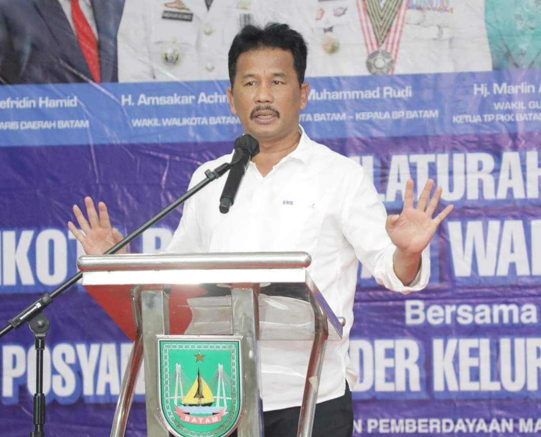 Rudi Ajak Kader Posyandu dan Kelurahan Siaga Dukung Pembangunan Batam - acikepri.com