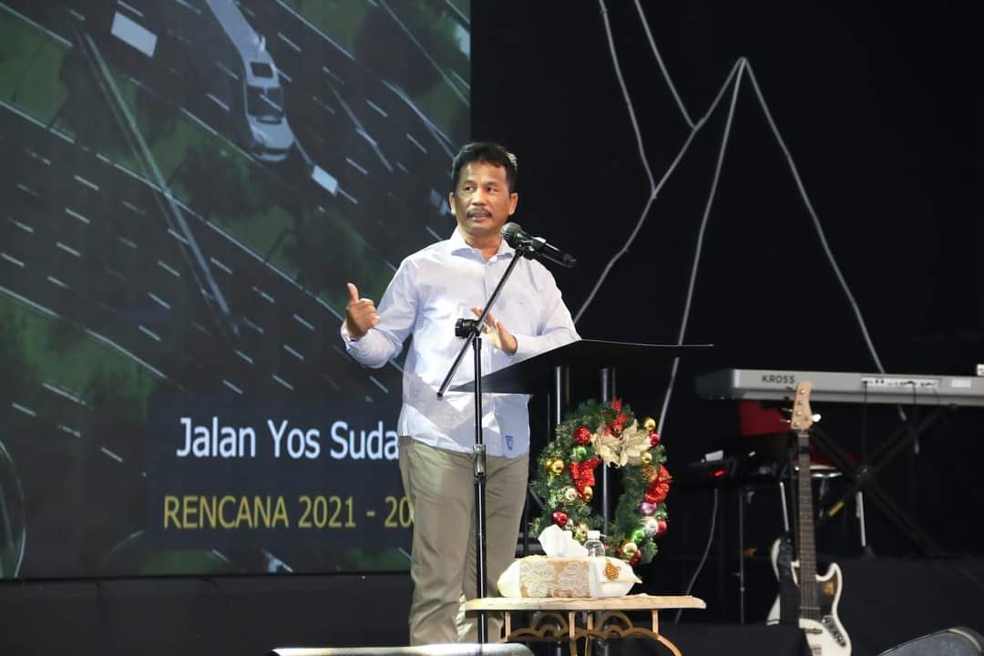 Percepat Pembangunan, Rudi Ajak Jemaat Jaga Keamanan dan Kenyamanan Batam - acikepri.com