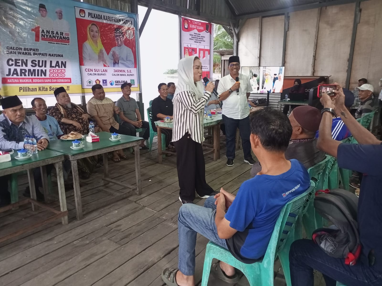 Kampanye di Pasar Batu Hitam, Mustamin : Cermin Pasangan yang Ideal ...