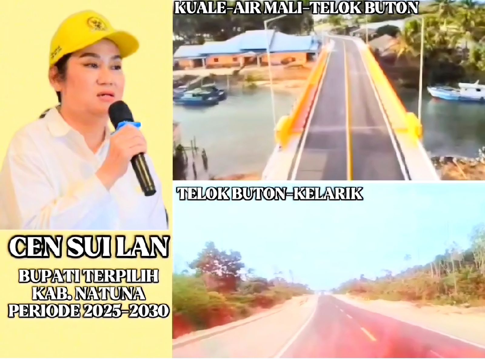 Infrastruktur Handal di Kecamatan Bunguran Utara, Buah Perjuangan Cen ...