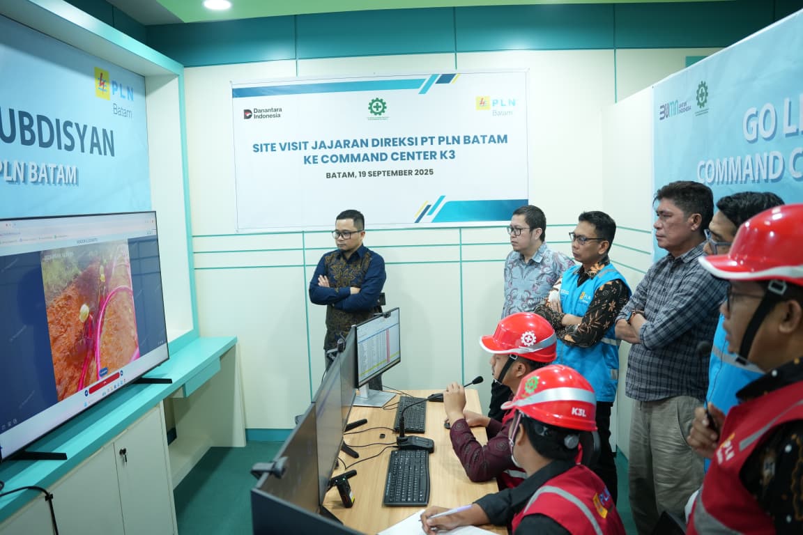 PLN Batam Luncurkan Command Centre K3, Dorong Transformasi Digital ...